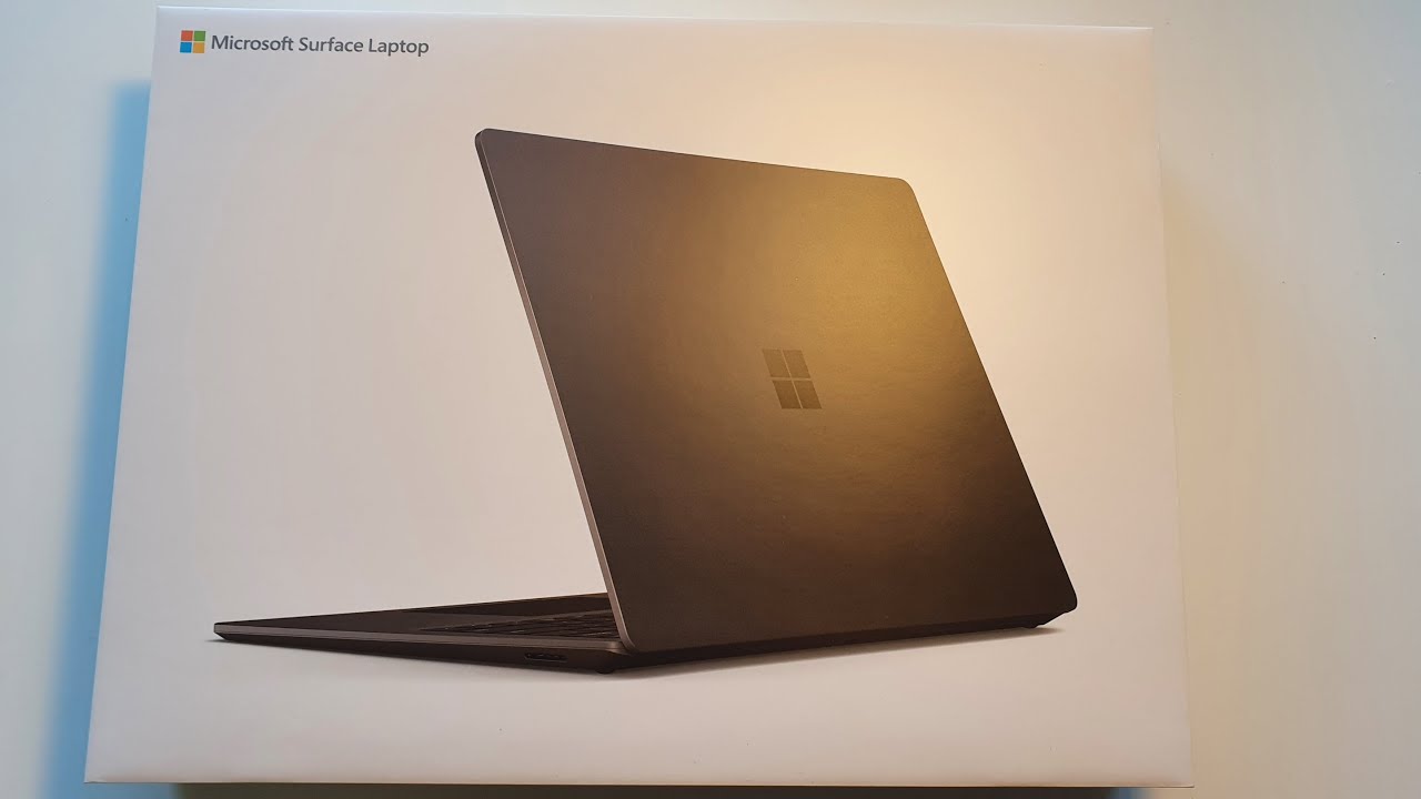 Microsoft Surface Laptop 3 Unboxing And Setup - YouTube