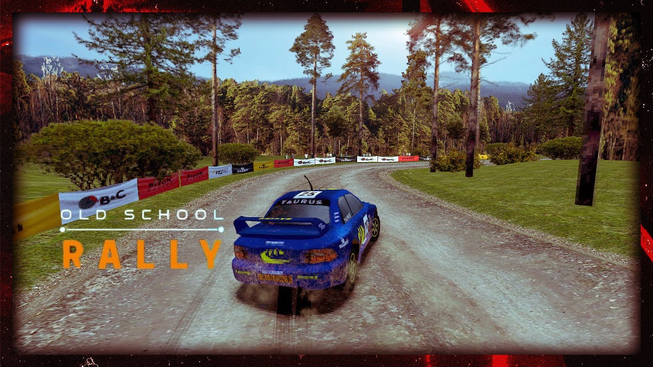 Nostalgic Car Racing | Old School Rally Demo Gameplay - YouTube