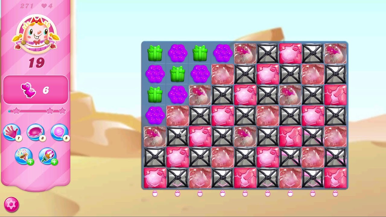 Candy Crush Saga LEVEL 271 | NO BOOSTERS (new version*) ️ - YouTube