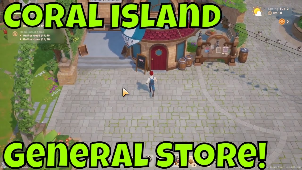 Coral Island Sams General Store Location - YouTube