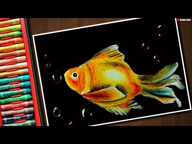 Easy Pastel Drawings Of Fish