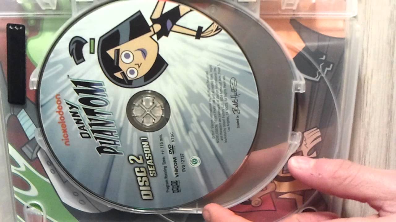Danny Phantom The Complete Series DVD Unboxing - YouTube