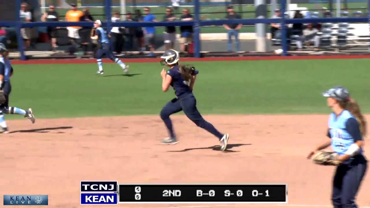 Softball Highlights vs. TCNJ - YouTube