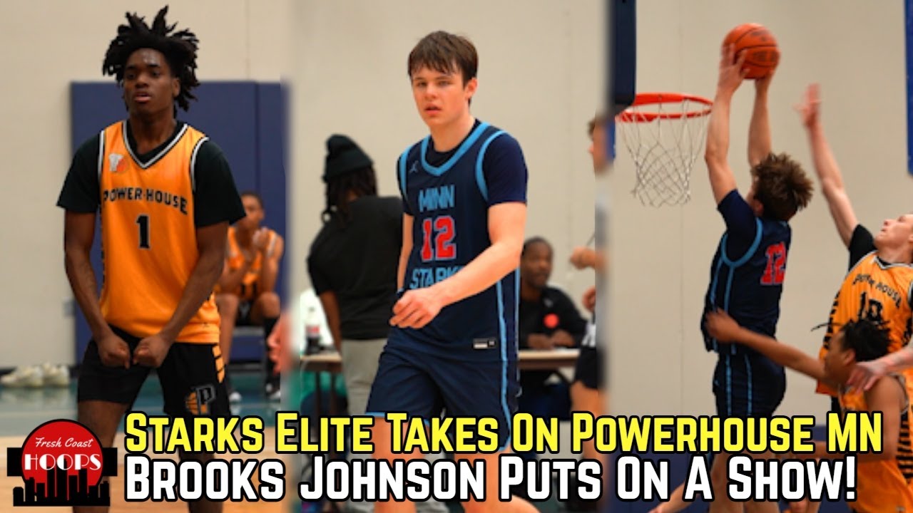 Brooks Johnson Puts On A Show! Starks Elite And Powerhouse MN Face Off ...