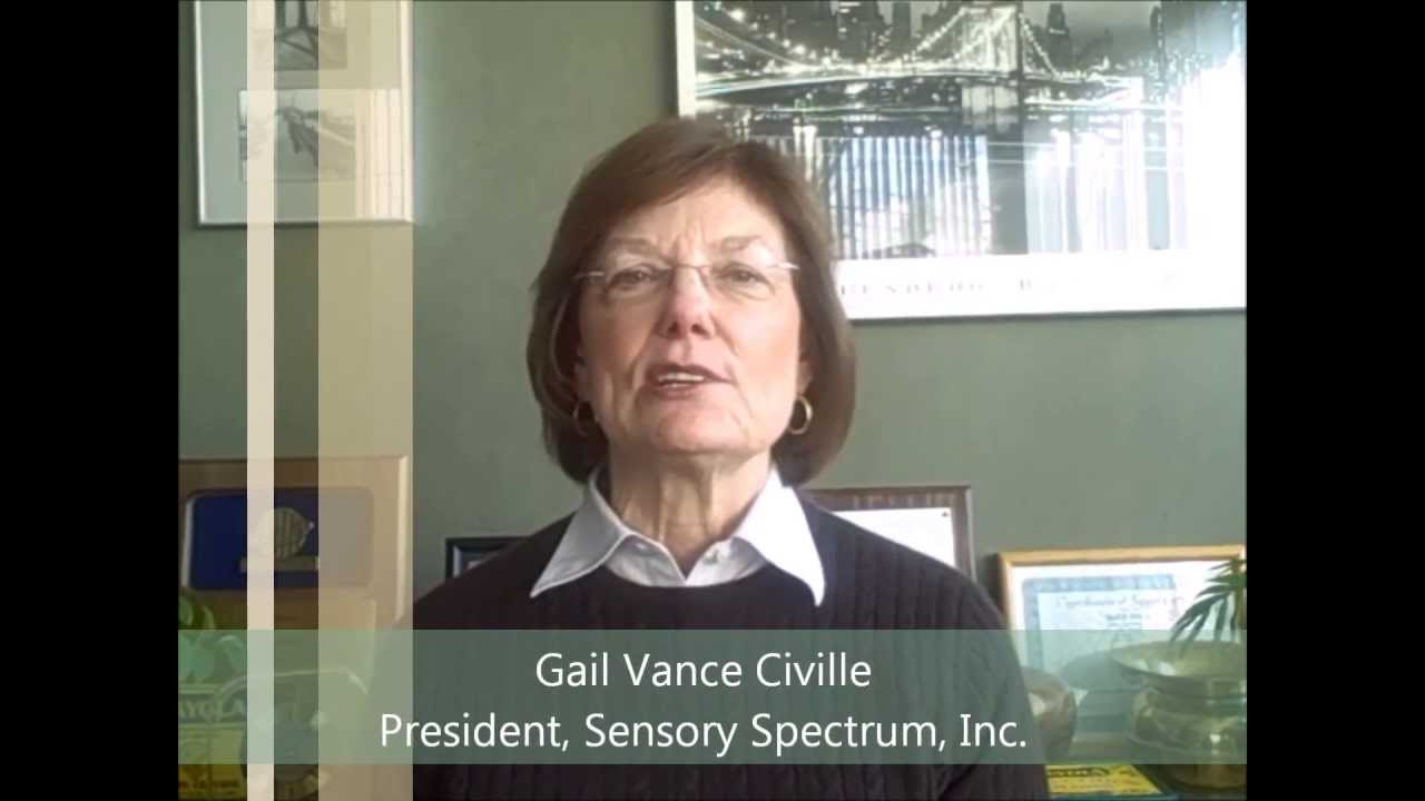 Sensory Strategy with Gail Vance Civille - YouTube