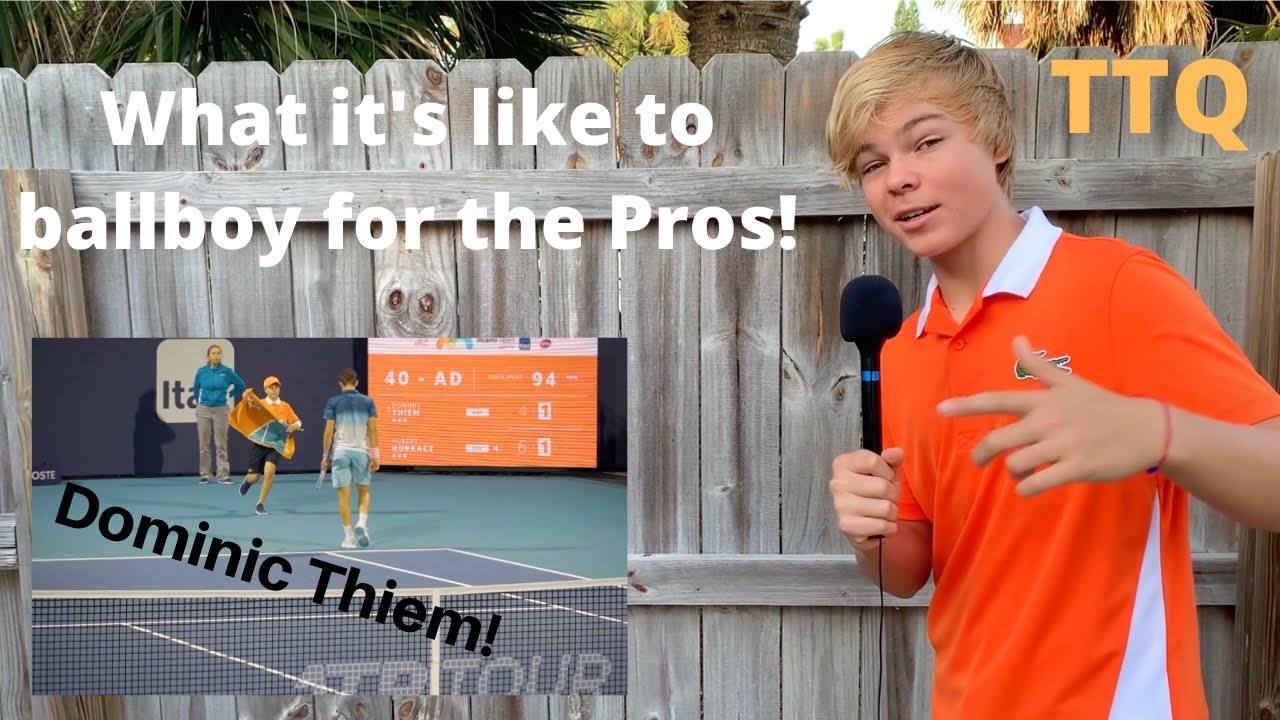 2019 Miami Open Ballperson Experience! - YouTube