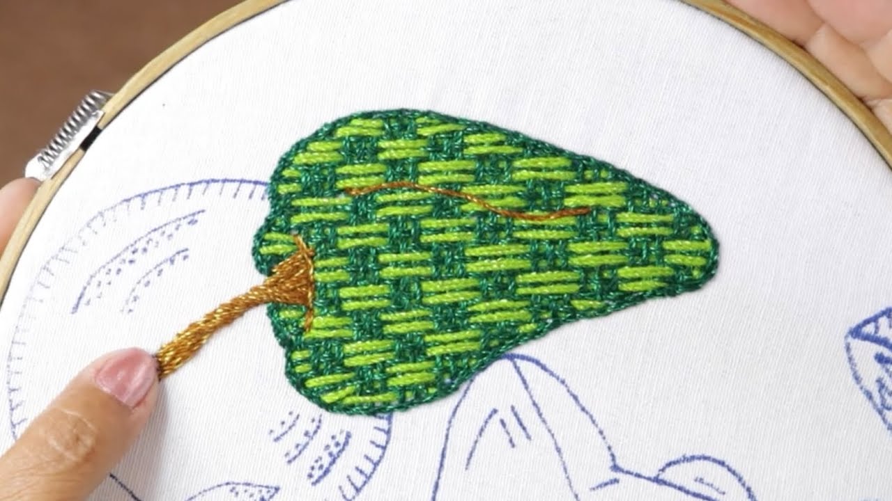 👀BORDADO FANTASIA para CHILES POBLANOS🌶️ BORDADOS FACILES 415 - YouTube