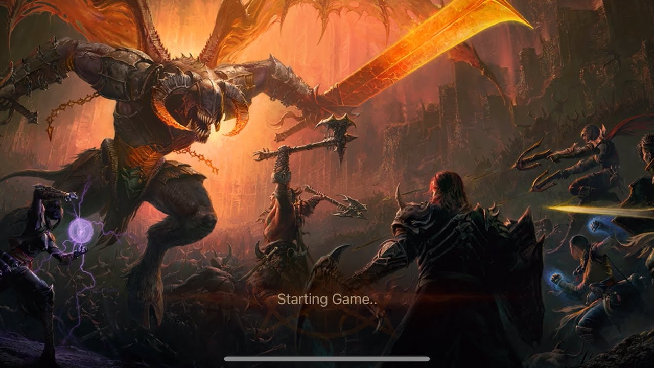 Diablo immortal mobile gameplay - YouTube
