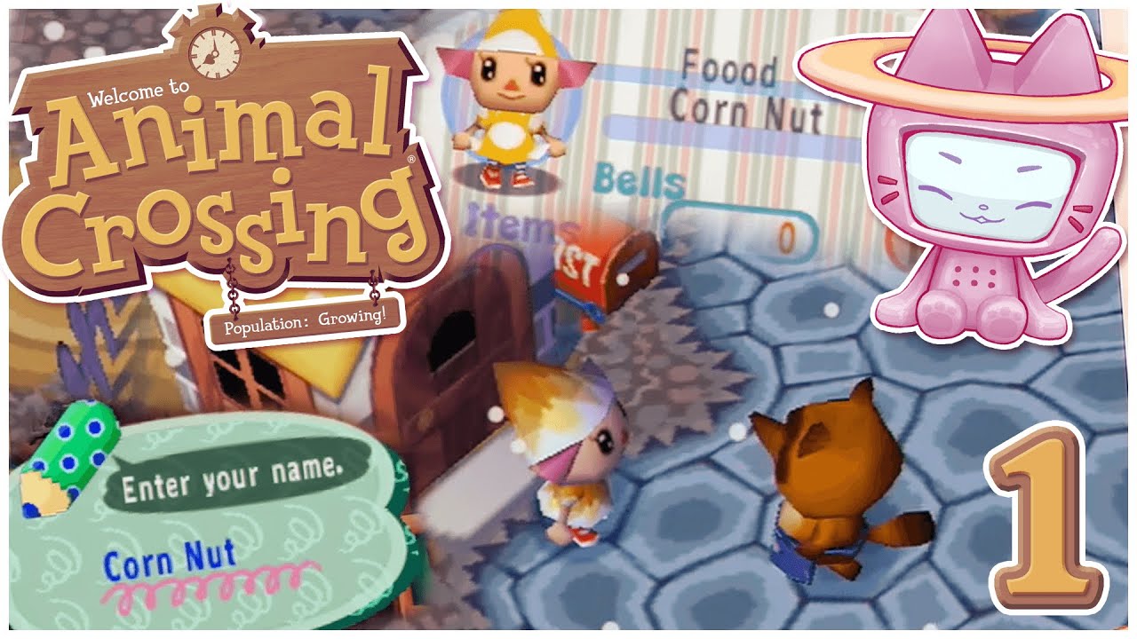 [Animal Crossing GCN] Part 1 - corn nut's new home - YouTube