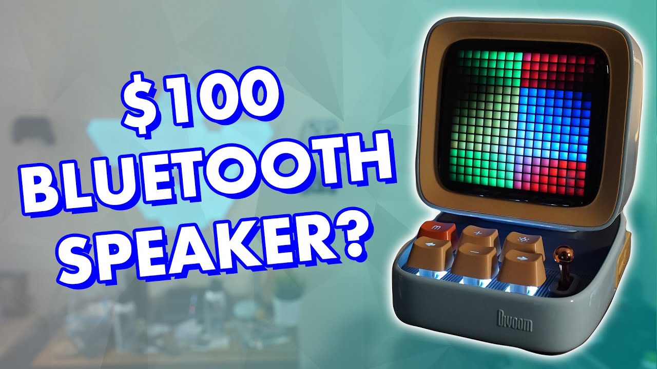This Is A Speaker?! | Divoom Ditoo Speaker - YouTube
