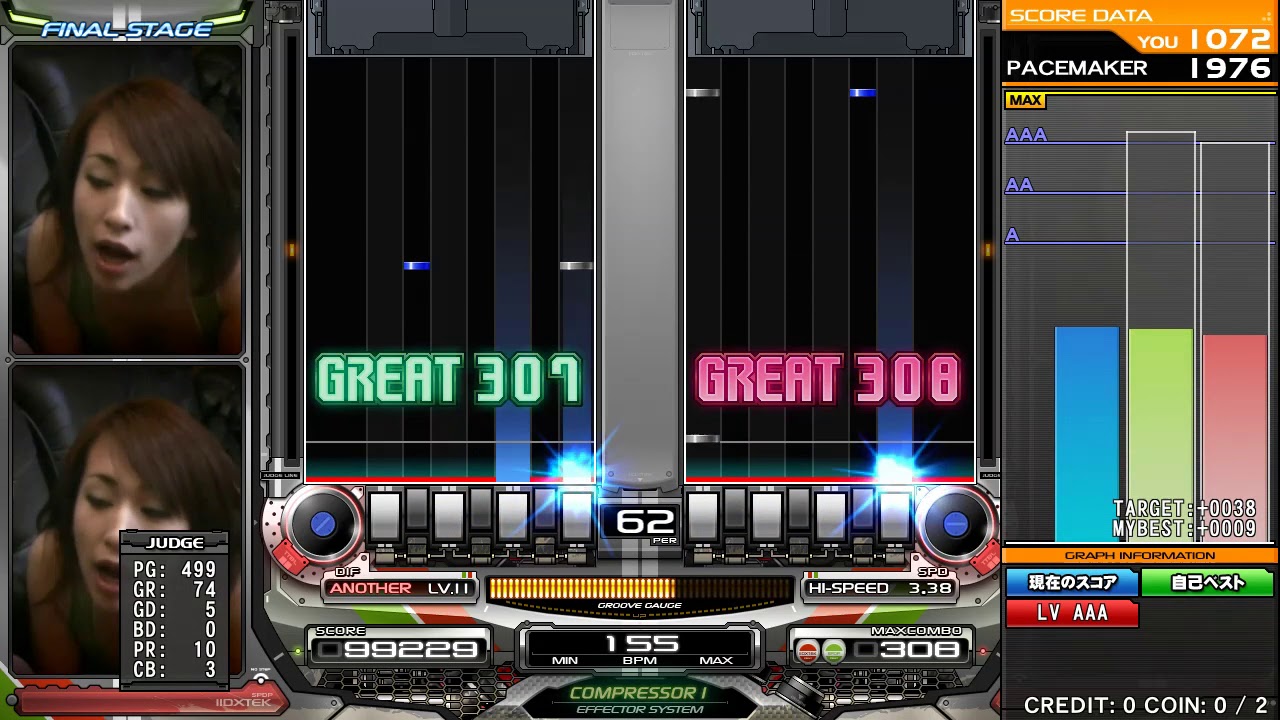[IIDX 25 DP] Last Message DPA - YouTube