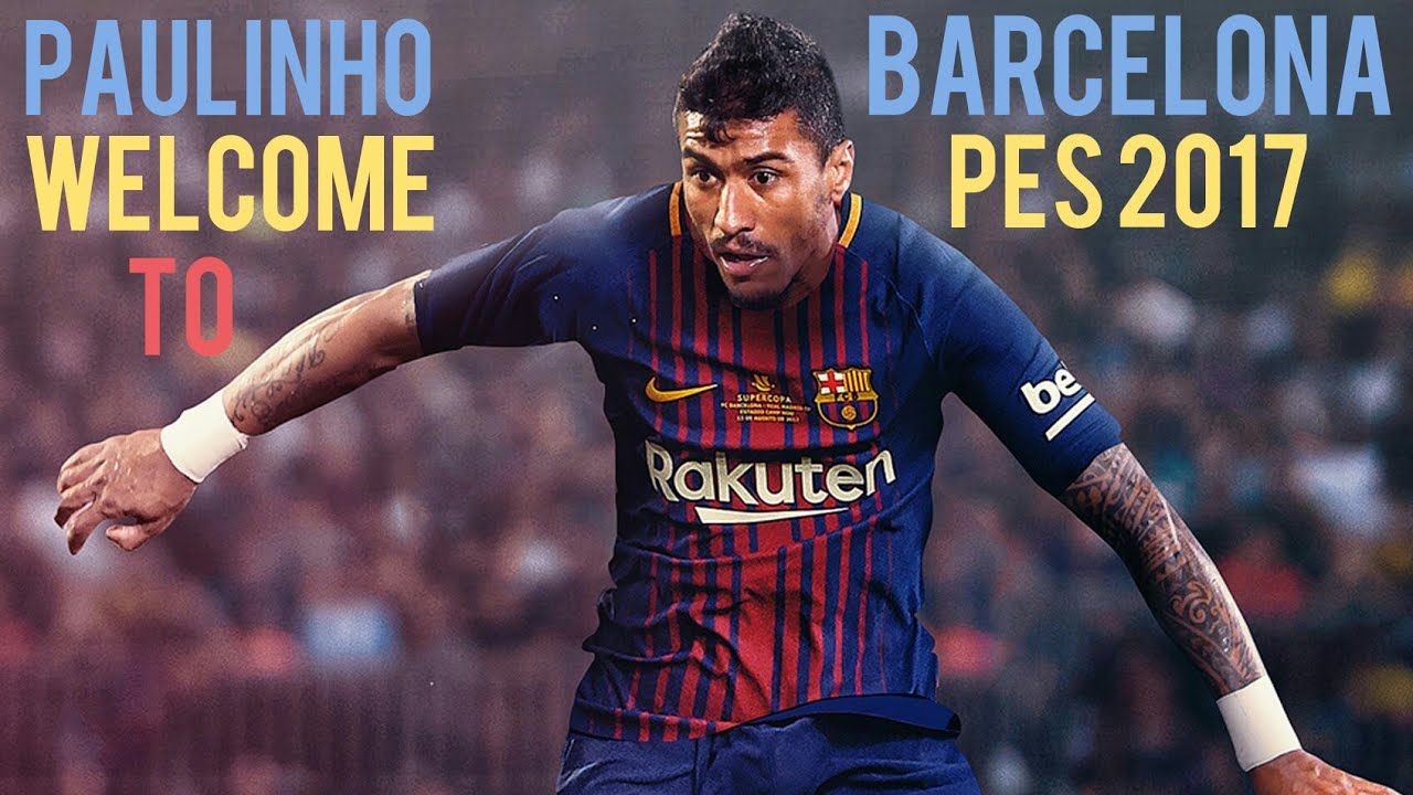 Paulinho (Welcome To Barcelona) Pes 2017 Ps2/ps2/wii - YouTube