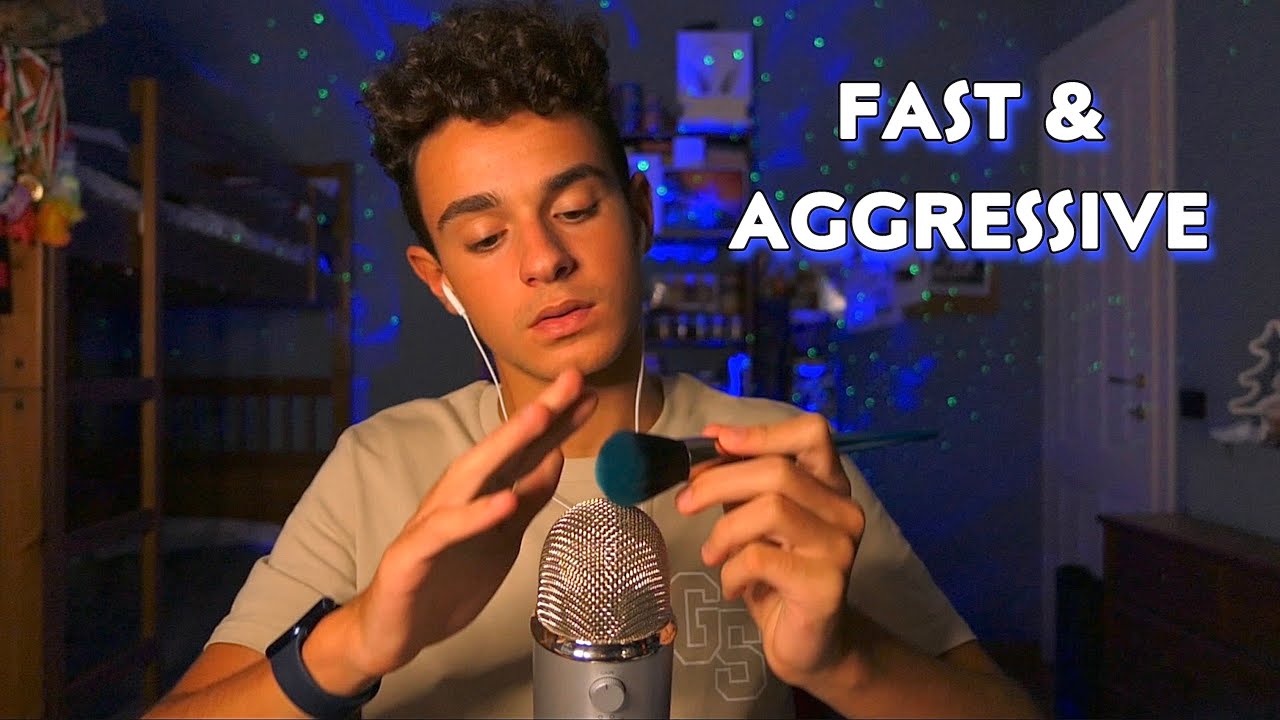 ASMR Fast and Aggressive Triggers - YouTube