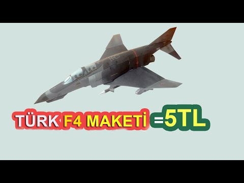 5TL ye Türk F4 Maketi Yapıyoruz