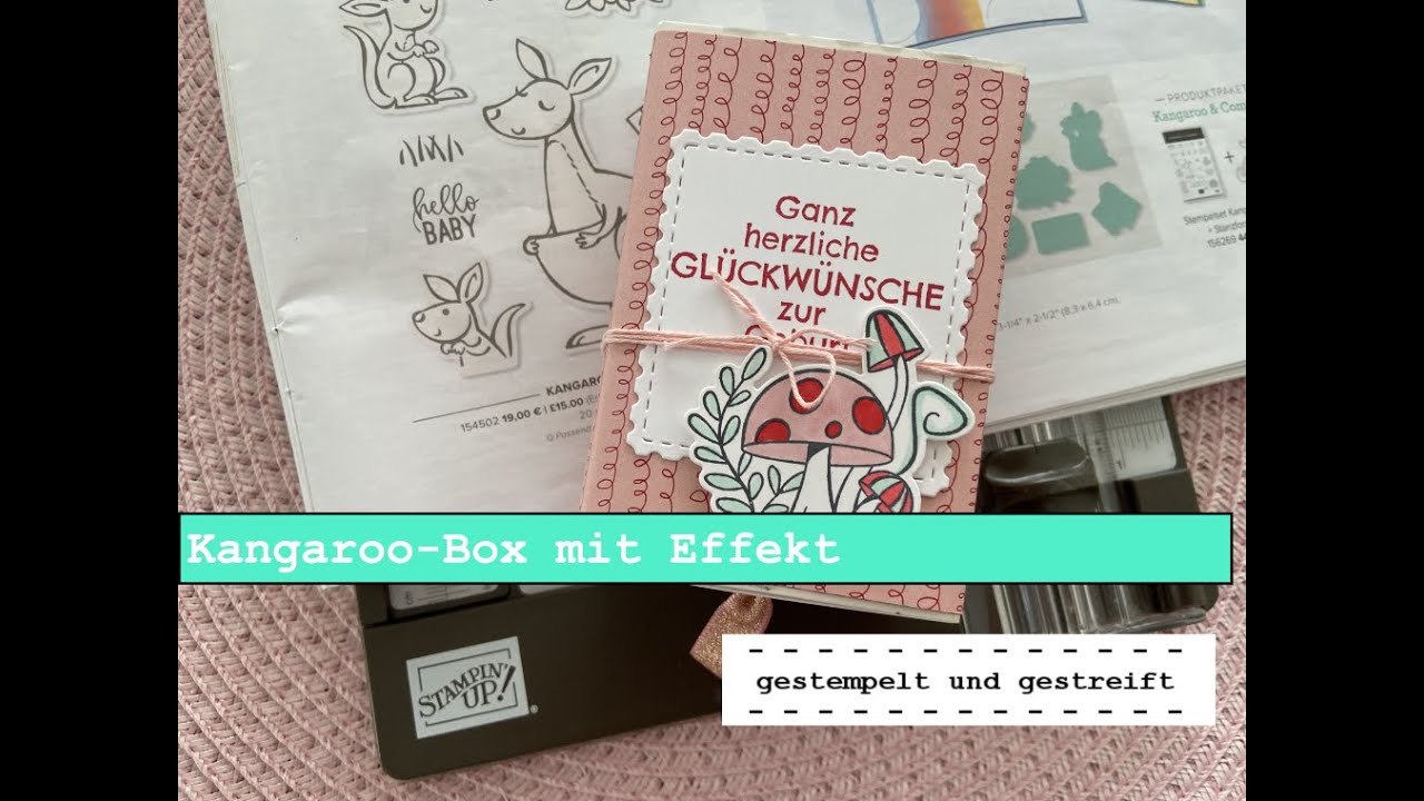 Känguru-Box mit Effekt | Kangaroo & Company | Leckereienschachtel mit ...