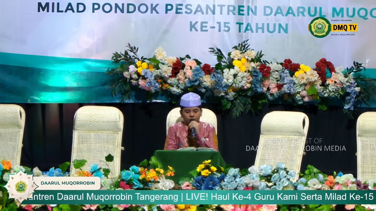 M.NAJMI ALVARO Di Acara Haul Ke-4 GuruSerta Milad Ke-15 Tahun Pondok ...