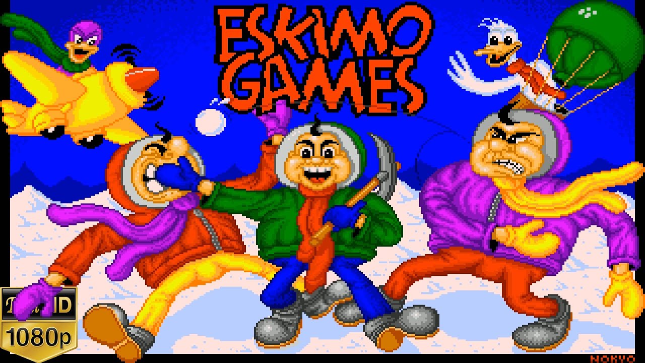Eskimo games - Amiga full playthrough - YouTube
