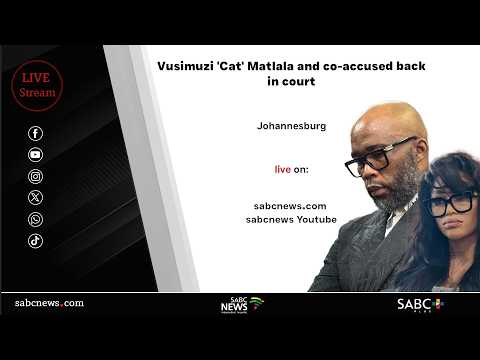 Vusimuzi 'Cat' Matlala and co-accused back in court