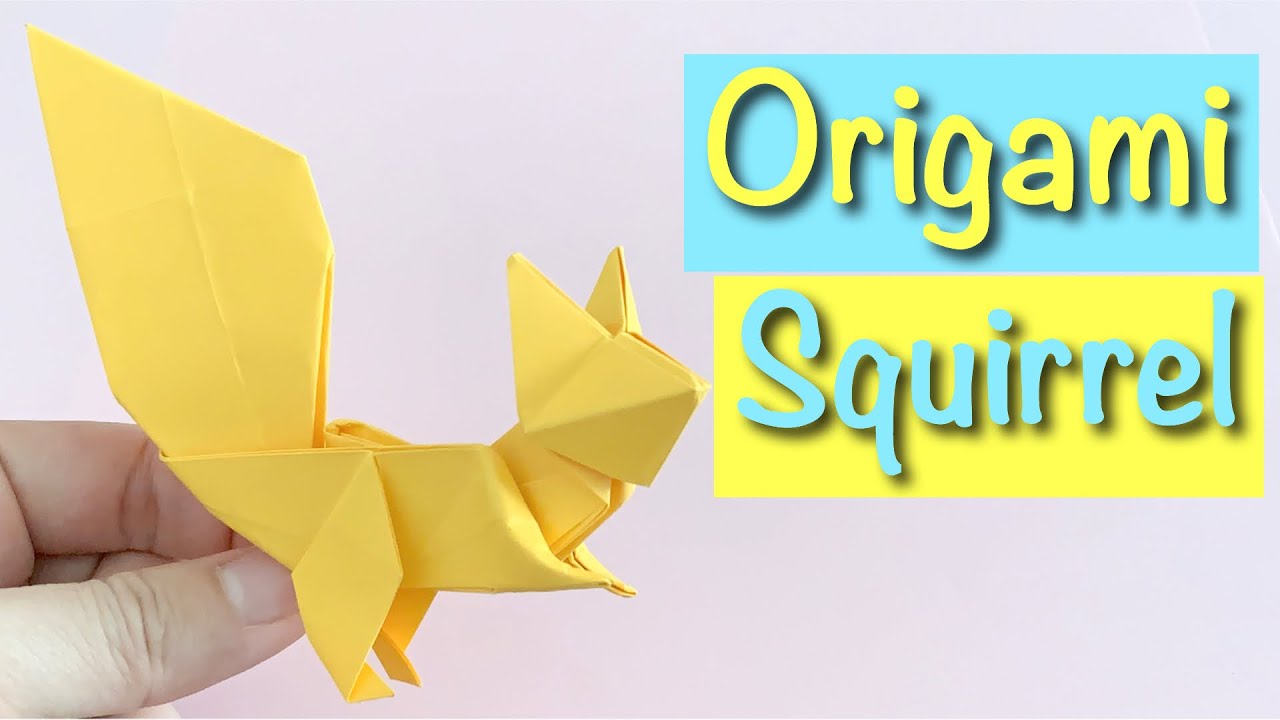 ORIGAMI SQUIRREL TUTORIAL - YouTube