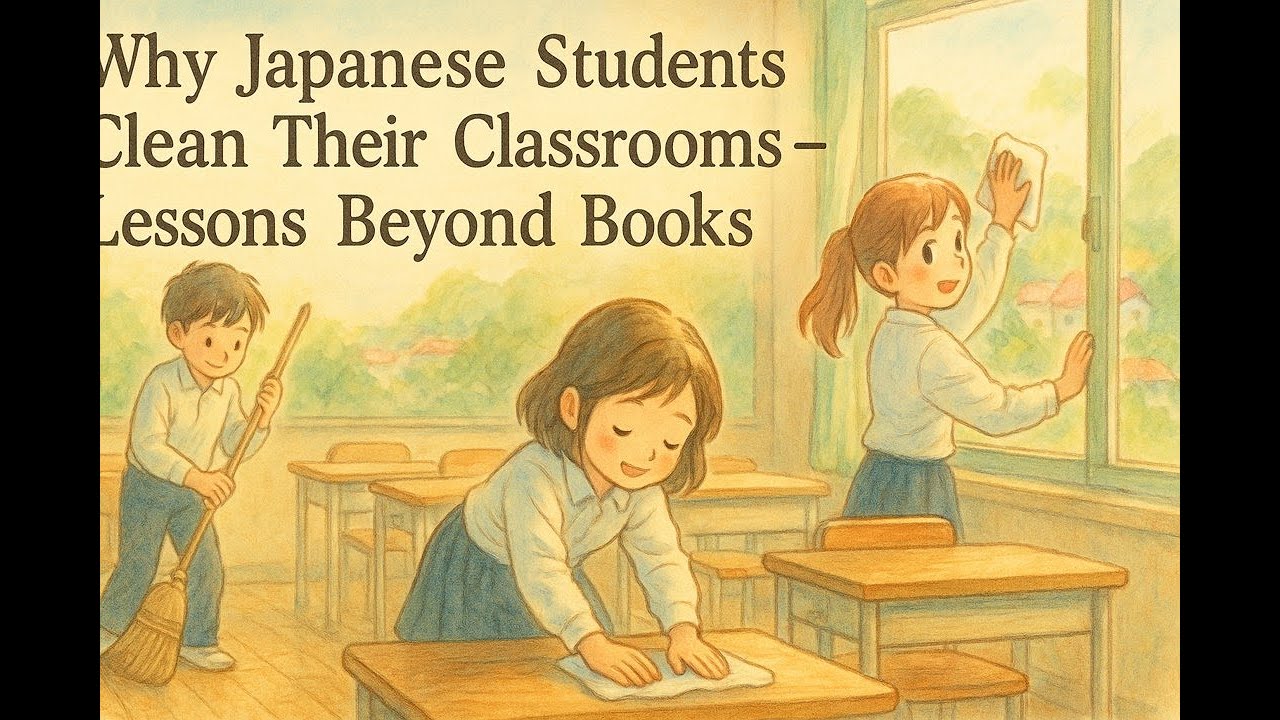 “The Secret Behind Why Japanese Students Clean Their Classrooms” - YouTube