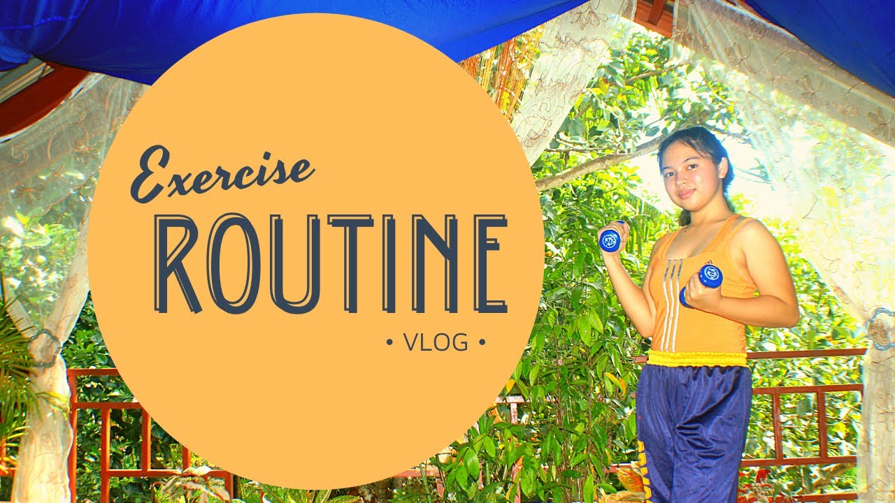 EXERCISE ROUTINE VLOG|| 2021 - YouTube