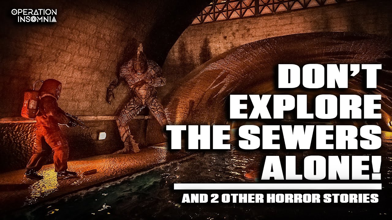 What Lives In The Sewer? | 3 Horror Stories From The Collector - YouTube