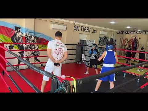 Kim daha texnikalı döyüşdü ? Nihat (göy🟦) vs Elvin (qara⚫️) ( Sparring 4 ) 