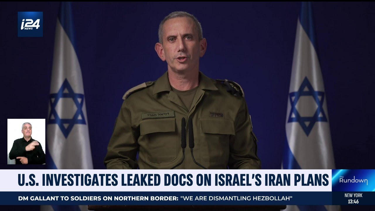 IDF spokesperson Daniel Hagari deliver a statement after Druze Senior ...