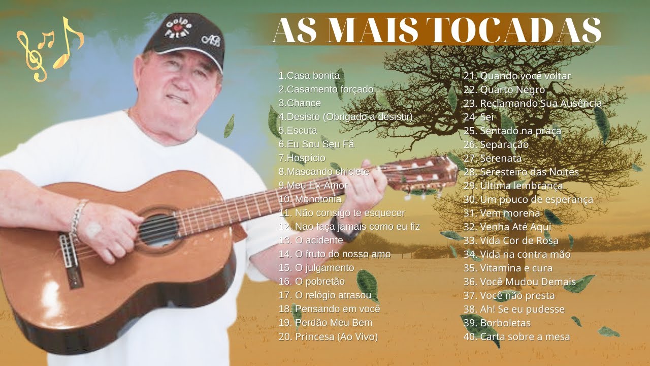 Amado Batista - 40 Grandes Sucessos - Álbum Completo Só Sucessos - YouTube