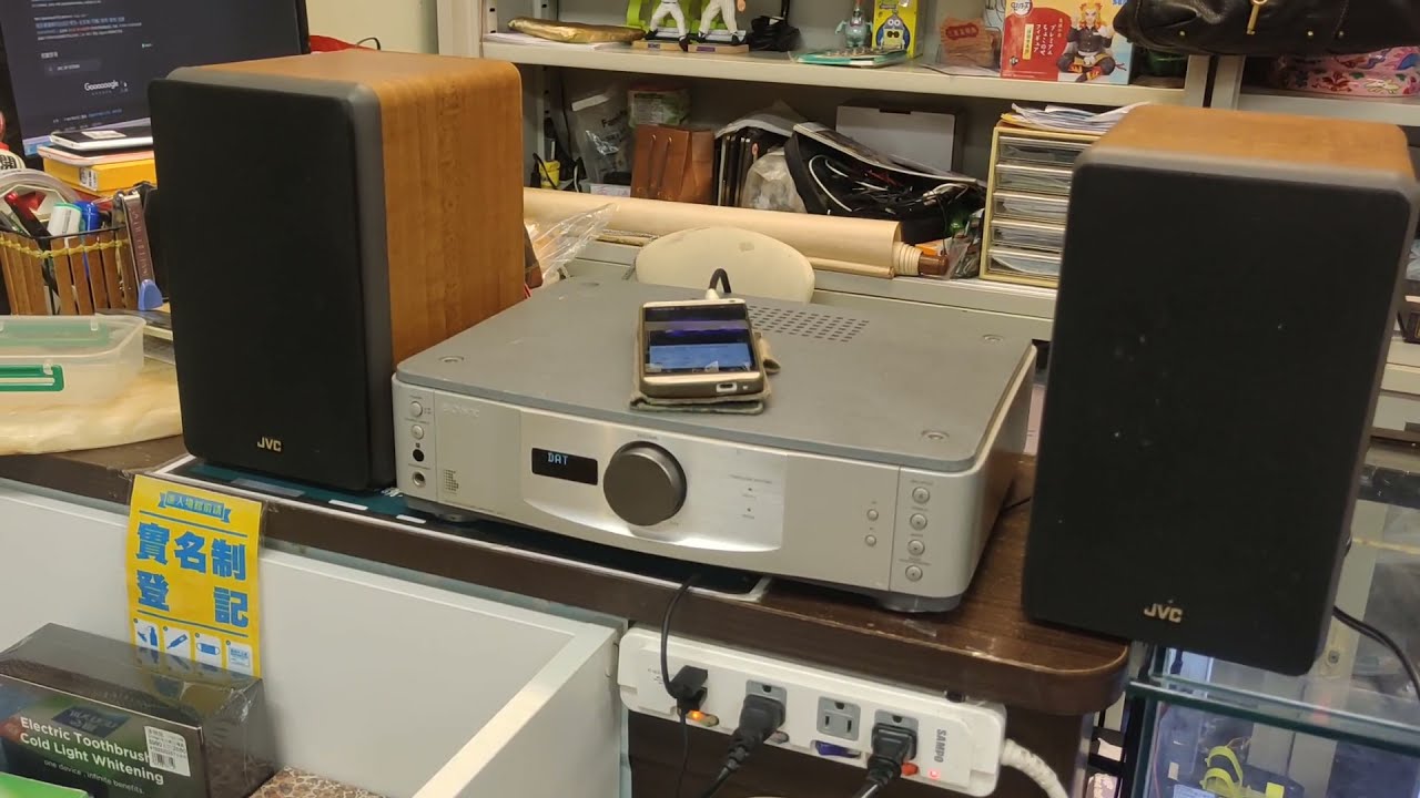 測試 JVC SP-UXD88Y喇叭 - YouTube