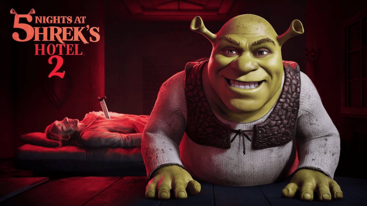 Five Nights at Shrek's Hotel 2 Full Gameplay - YouTube