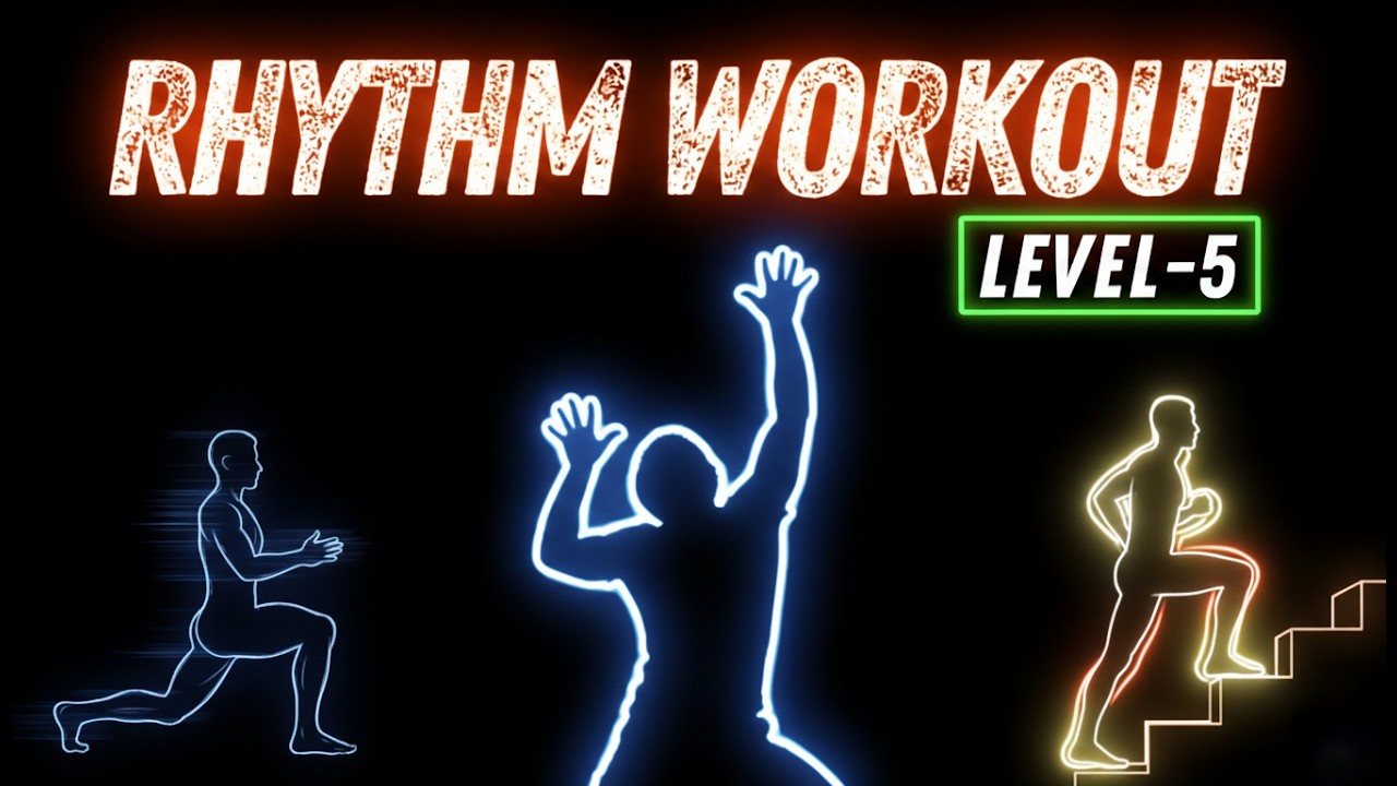 Rhythm Workout: Level 5 🔥 | Interactive Workout with Music! - YouTube