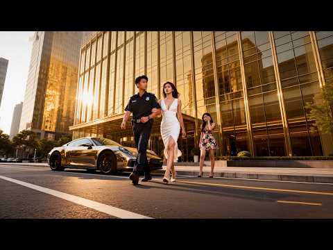 勢利女以為拋棄窮保安就能一飛沖天，殊不知保安竟是世界首富，下一秒美女總裁開著豪車求嫁，勢利女友當場下跪求饒！！  #男頻 #短劇 #窮小子 #女總裁 #逆襲