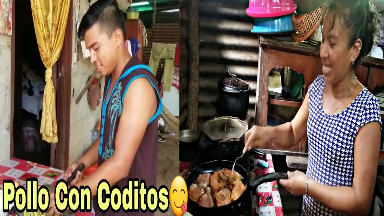 Preparando Un Rico Almuerzo😋 Pollo Frito Con Coditos🍗 1/2 - YouTube