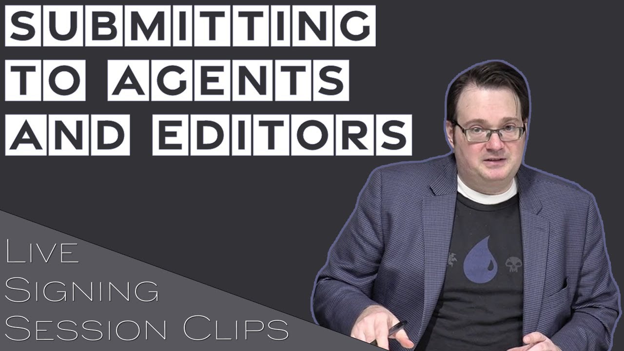 Brandon Sanderson—My Experience Submitting to Agents and Editors - YouTube