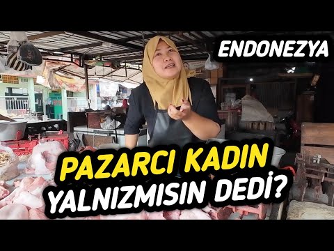 ENDONEZYA PAZARLARI Bu ülkede 3 Dolara Çalişyorlar
