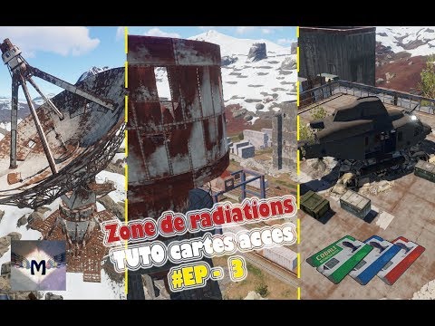 [RUST FR] TUTO Zone de Rad | EXPLORATION | EP.3| Satellites / Gare de ...