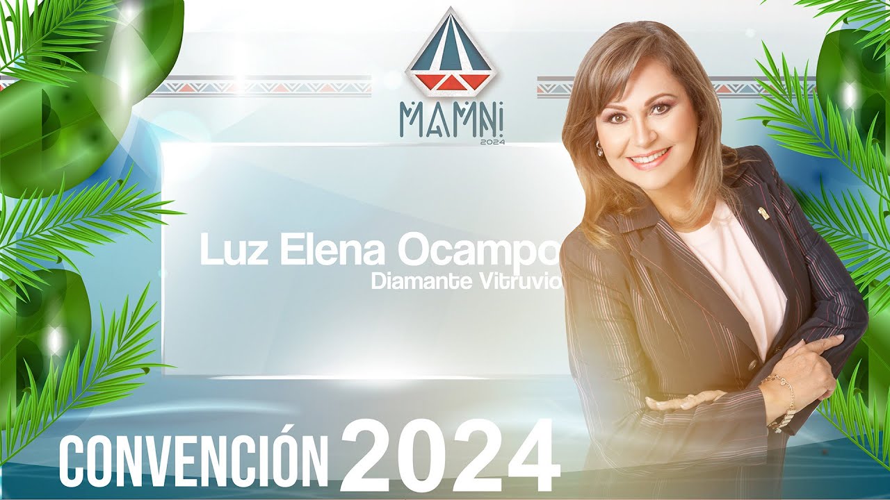 "El poder de tus sueños" Diamante Vitruvio Luz Elena Ocampo Mamni 2024 ...