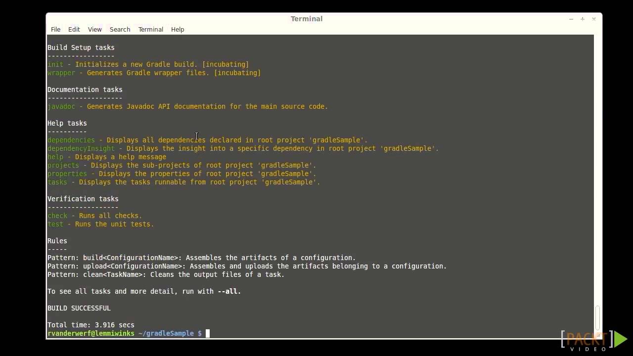 Effective Gradle Implementation Tutorial Java Plugin Tasks Packtpub 7672