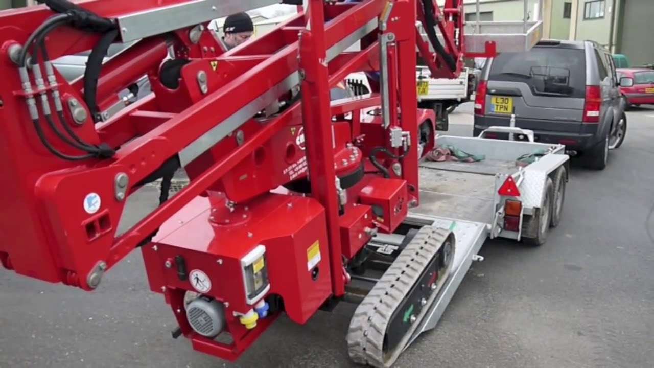 SPIDERLIFT CMC S15 Loading & Unloading Demonstration - YouTube
