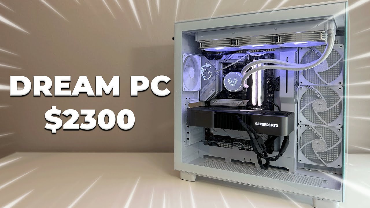 I Built my DREAM Gaming PC... ($2300) - YouTube