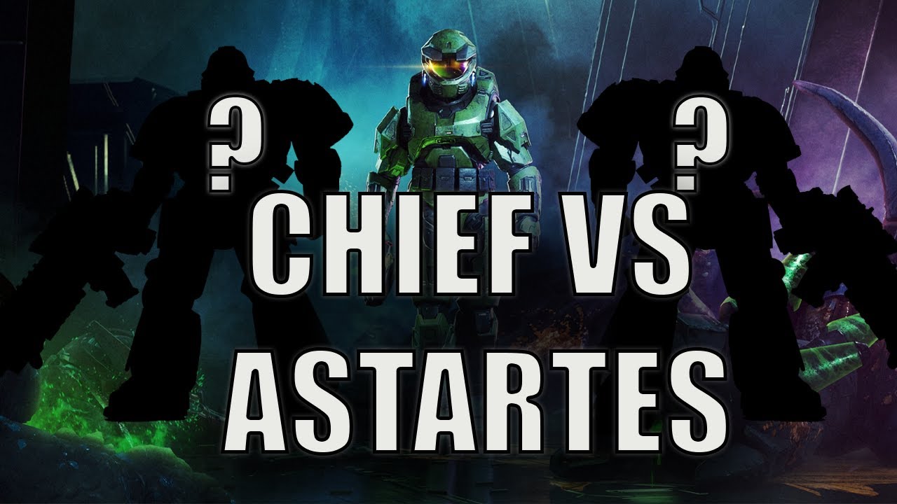 Master Chief VS 1 Space Marine from Each Legion - YouTube