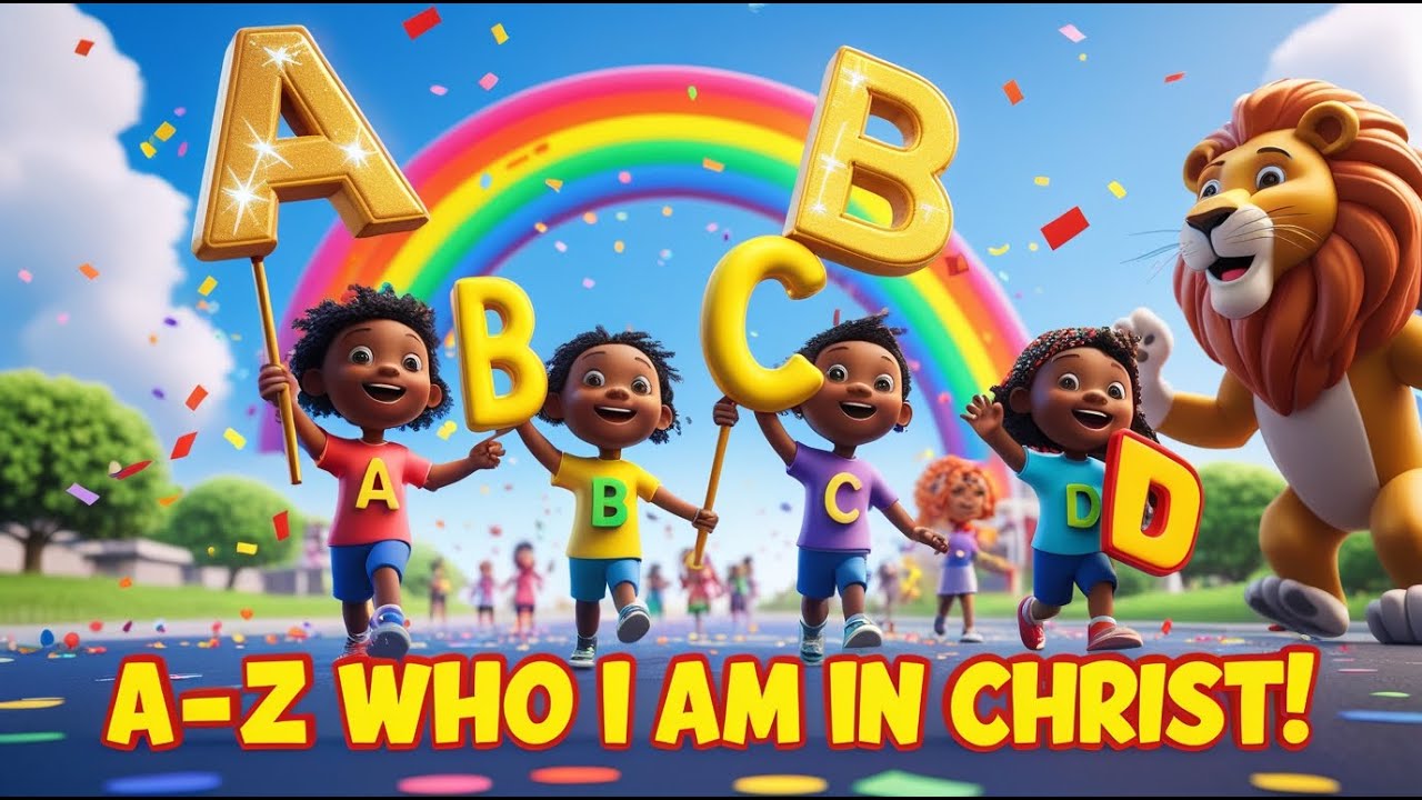A–Z Praise Song for Kids | Christian Alphabet Song | I Am in Christ ...