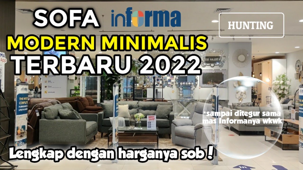 PENAWARAN SPESIAL INFORMA SOFA MINIMALIS MODERN 2022 LENGKAP DENGAN ...