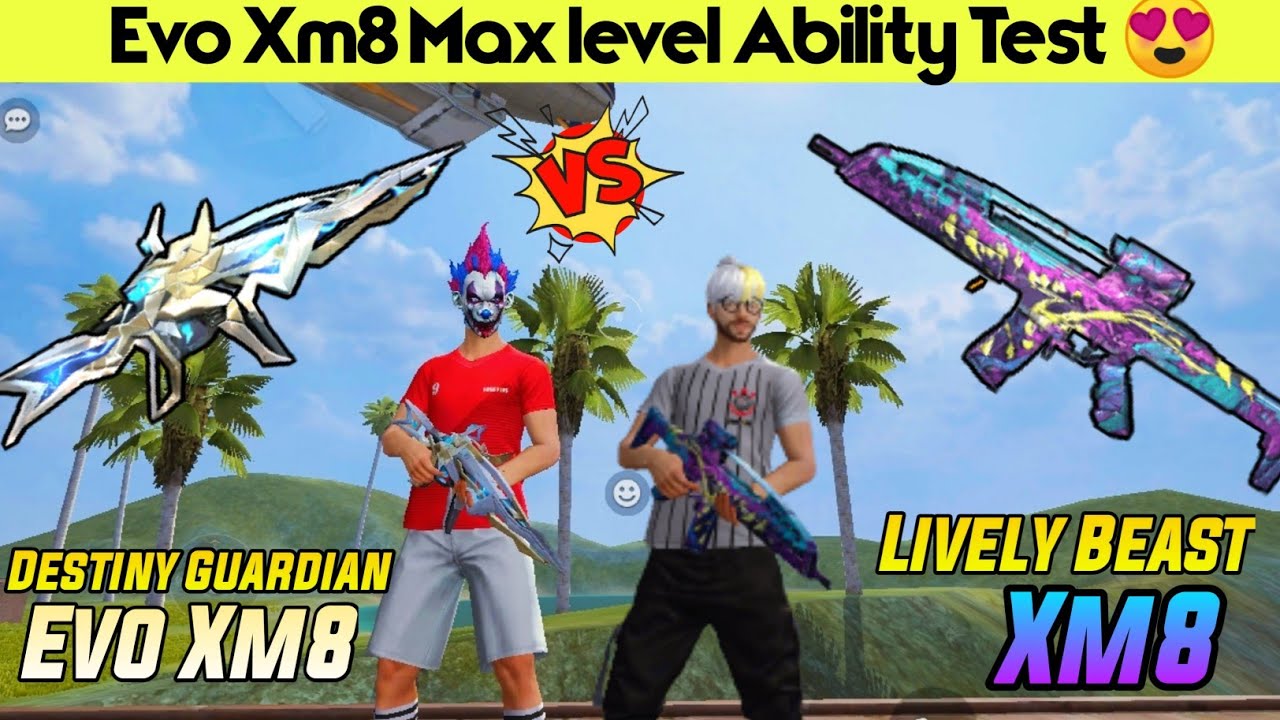 Destiny Guardian Evo Xm8 Vs Lively Beast Xm8 | Evo Xm8 Max Level ...