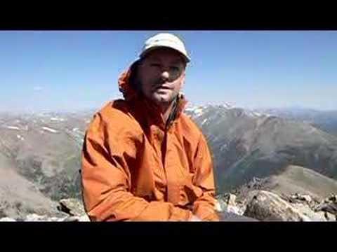 Dominique Tremblay sur le sommet du Mont Elbert - YouTube