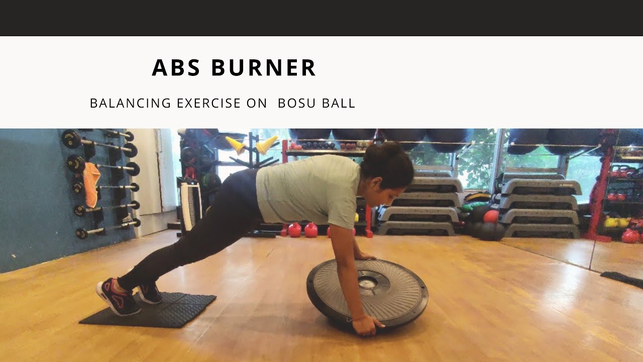 bosu ball balancing exercise for Abs strength 🔥(Khatarnak) - YouTube