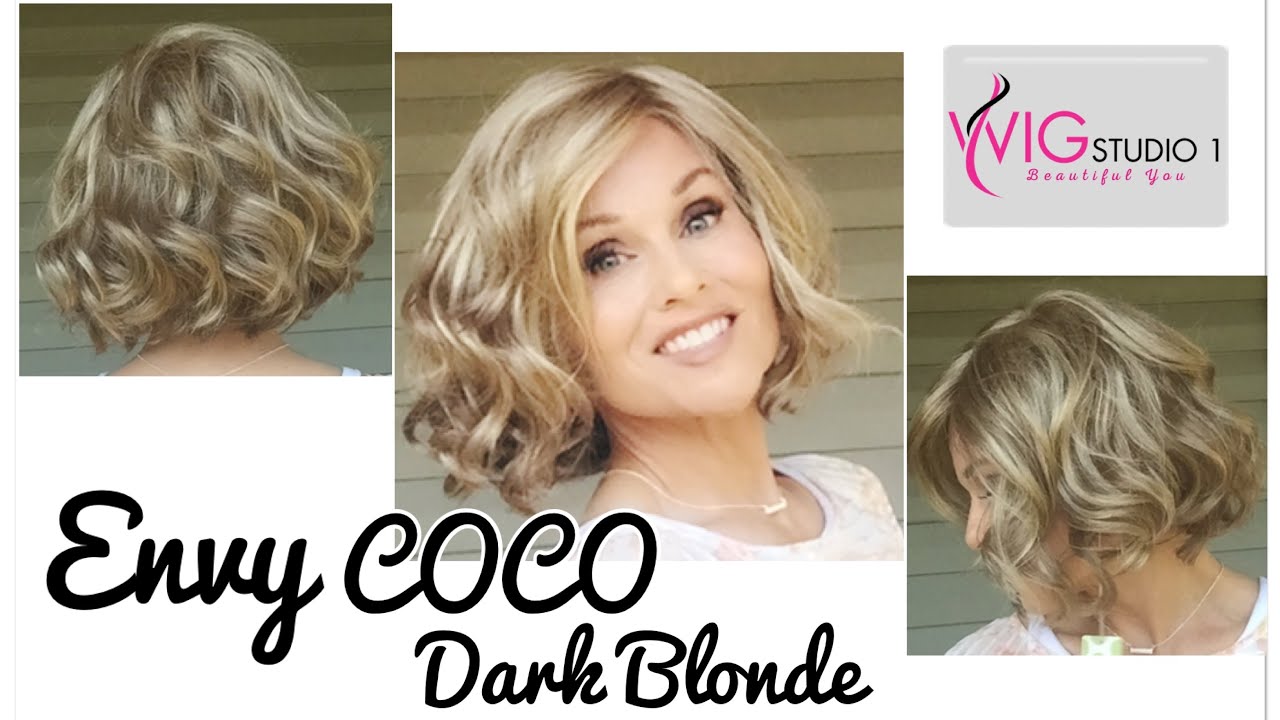 Envy COCO Wig Review | Dark Blonde | TAZS WIG CLOSET - YouTube