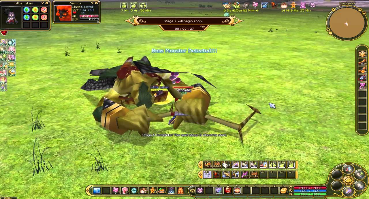 Flyff Colosseum Normal Mode solo run Knight - YouTube