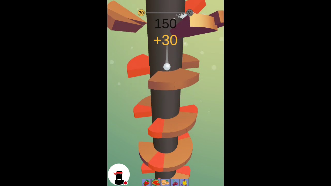 Играю в Helix Jump - YouTube